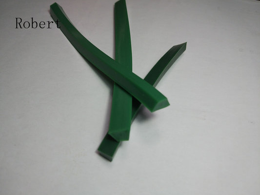 Green Color Polyurethane Guiding Belt Outstanding Abrasion Resistance supplier