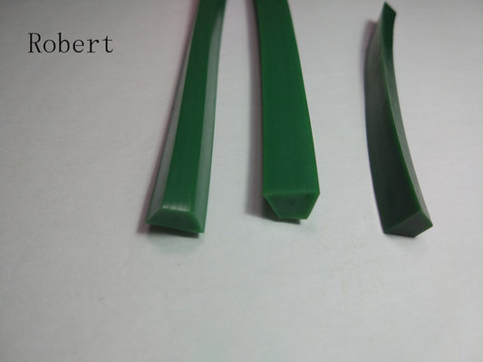 Green Color Polyurethane Guiding Belt Outstanding Abrasion Resistance supplier