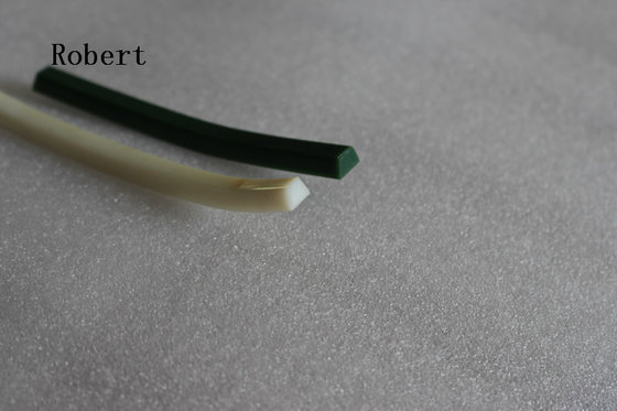 Hardness 75A Extruded Polyurethane , Conveyor Belt Belt Polyurethane Baffle supplier