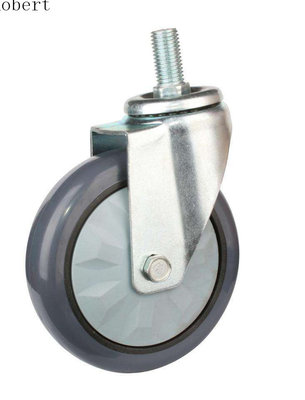 Industrial Trolley Replacement Caster Wheels Swivel With Double Lock And Brakes supplier