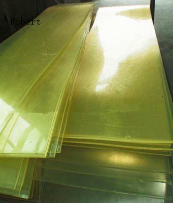 Abrasion Resistance PU Urethane Rubber Sheet Material 2mm - 100mm Thickness supplier