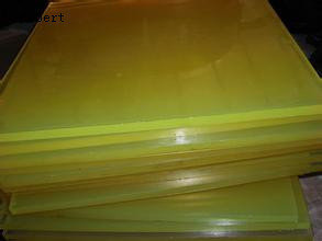 Abrasion Resistance PU Urethane Rubber Sheet Material 2mm - 100mm Thickness supplier