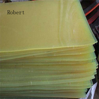 Elastic Industrial Polyurethane Rubber Sheet , Abrasion Resistant PU Rubber Sheet supplier