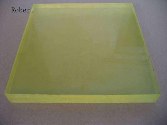 Elastic Industrial Polyurethane Rubber Sheet , Abrasion Resistant PU Rubber Sheet supplier