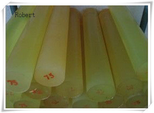 High Friction Polyurethane Rubber Sheet / Rod Aging Resistance Customized Color supplier