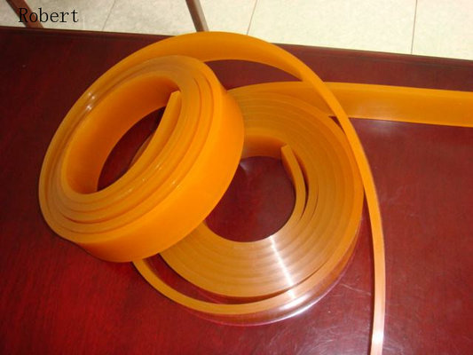 Long Service Life Polyurethane Silk Screen Printing Squeegee For Glass Industry 50mm X 9mm supplier