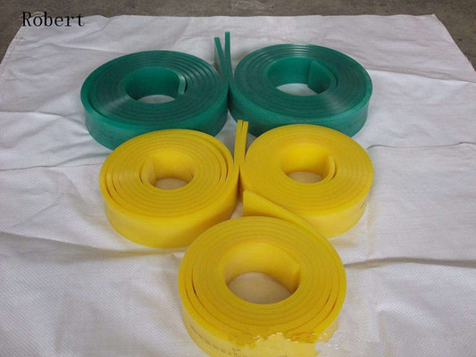4 Meter Length Polyurethane Squeegees Roll For Ceramic Screen Printing supplier