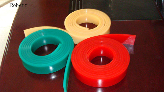 High Tensile Strength Polyurethane Rubber Sheet , Ceramic Screen Printing Squeegee supplier