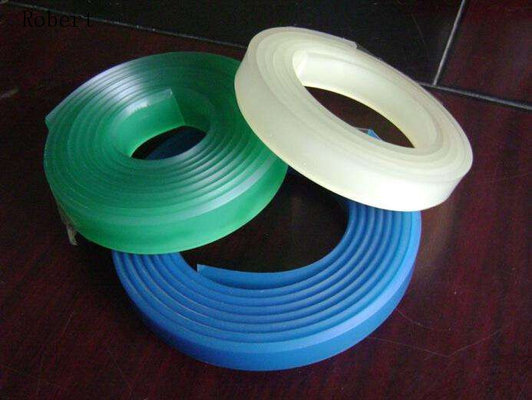 High Tensile Strength Polyurethane Rubber Sheet , Ceramic Screen Printing Squeegee supplier