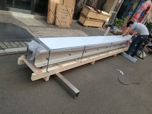 Splice hot press machine water cooled, lightweight alunium body, 3600*150mm supplier