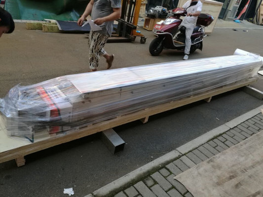 Splice hot press machine water cooled, lightweight alunium body, 3600*150mm supplier