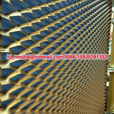 expanded aluminium cladding system
