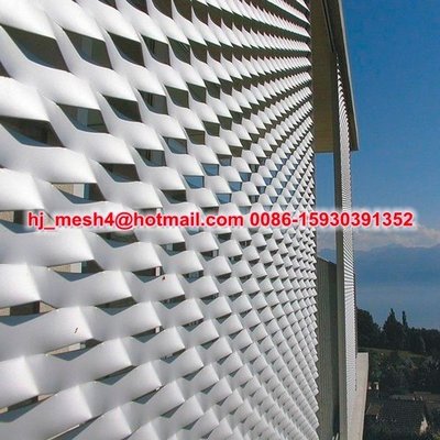 expanded aluminium cladding system