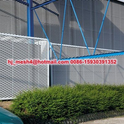expanded aluminium cladding system