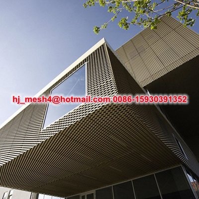 expanded aluminium cladding system