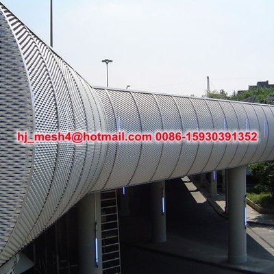 expanded aluminium cladding system