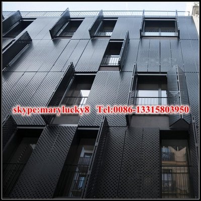 aluminum perforated facade panel/perforated aluminum panel for facade