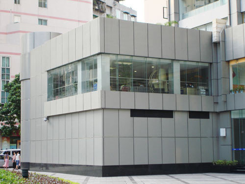 Aluminum honeycomb panels