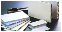 Aluminum honeycomb panels