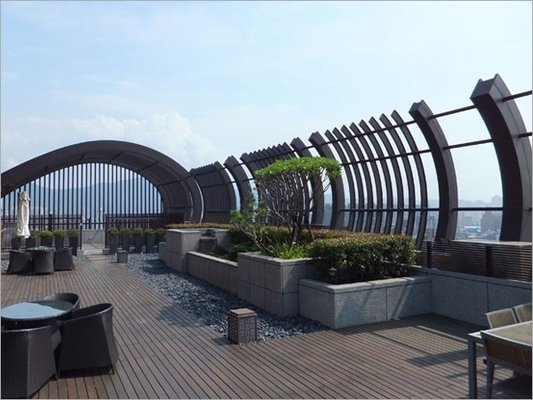 Weatherproof Curved Aluminum Panels Exterior / Interior Wall Cladding Panels