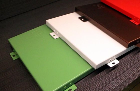 Popular PVDF Coated 1100-3003 Aluminium Cladding Panels Boards 2440x1220x20mm