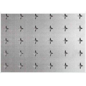Curved Punched PVDF Coated Aluminium Cladding Panels For Wall Decoration