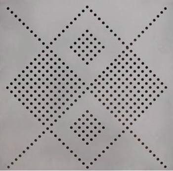 Curved Punched PVDF Coated Aluminium Cladding Panels For Wall Decoration