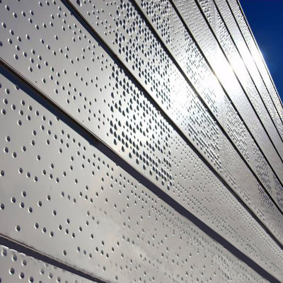 2mm / 3mm / 4mm Perforated 1100-3003 Aluminium Cladding Panels / Sheeting