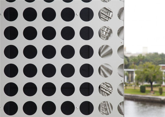 Super Carved Aluminum Facade Outside Wall Cladding Panels With Polyester Coated