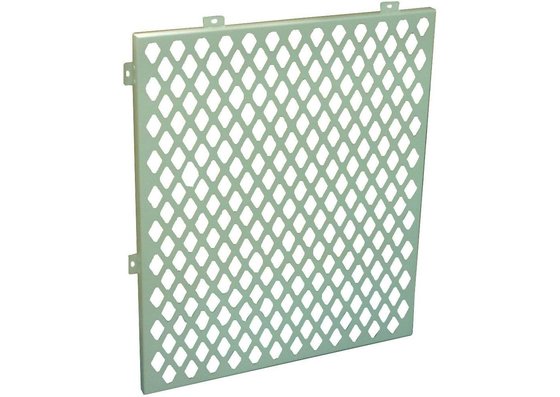 Customized Hollow Perforated Aluminum Panels Internal Cladding Panels Anti - Shock