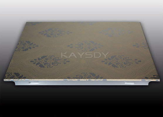 Noiseproof Acoustic  Metallic Clip In Ceiling Tiles , perforated aluminum panel