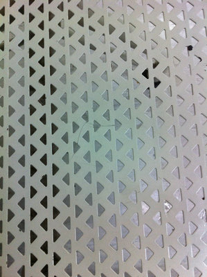custom Architectural Perforated Metal panels Screen With Plum Hole 5mm