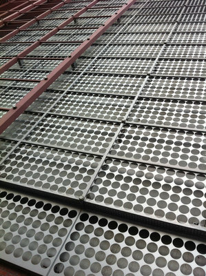 custom Architectural Perforated Metal panels Screen With Plum Hole 5mm