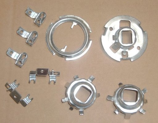 Sheet metal aluminum stamping parts processing mounting bracket / tray
