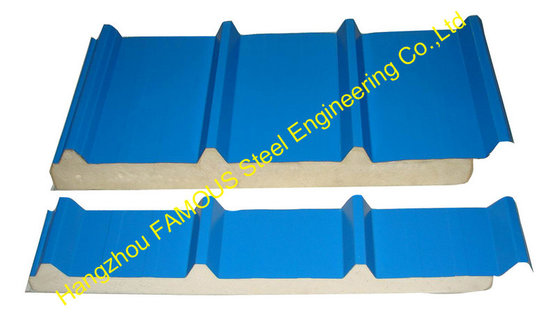 Roofing Insulated Sandwich Panels / Perforated Metal Sheets Fireproof