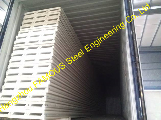 Roofing Insulated Sandwich Panels / Perforated Metal Sheets Fireproof