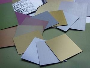 Customized Durable Wiredraw Curved Aluminum Facade Panels 2440x1220x20mm