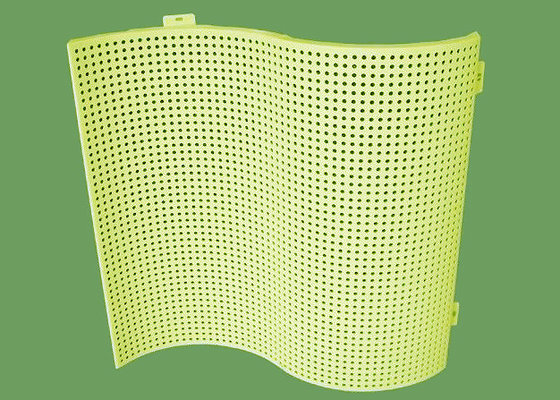 Professional 2.5mm Custom Aluminum Panels For Curtain Wall Envelope