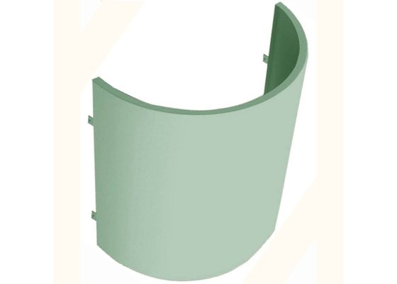 Building Cladding Wall Hyperbolic Custom Aluminum Panels With Polyester Coated