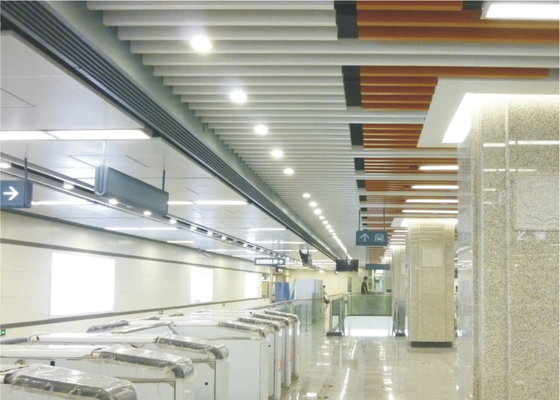 Floating Curling J - shaped Plug - in Blade Ceiling custom / Aluminum Panel