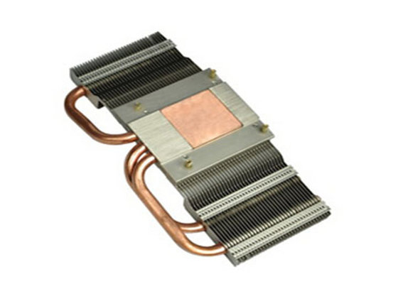 Electronics Pin Fin Heat Sink Durable Customized Aluminum Copper