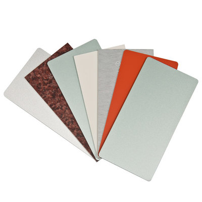 Dark Bule Aluminum Sanwich Panel Titanium Zinc Plastic Composite Panel For Subway / Airport