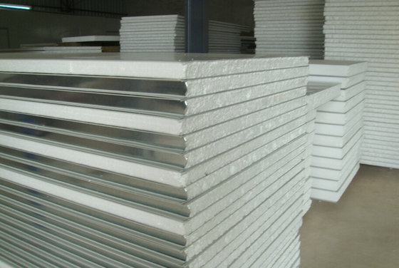 Insulation / Easy Installed Matched Sandwich Wall Panels Environmental