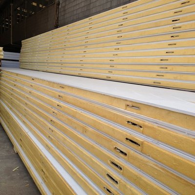 Waterproof and Fireproof structural insulated steel panels construction