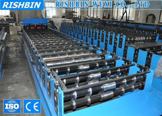 Hydraulic Cutting Wall Panel / Roof Panel Roll Forming Machine For Roof Sheets