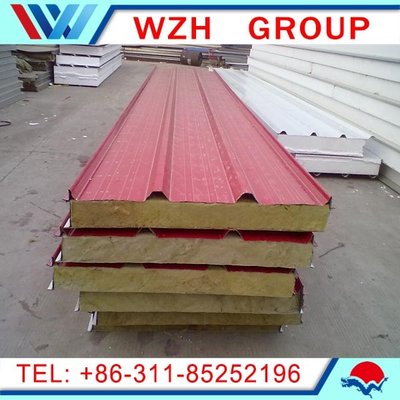 Rock wool sandwich panel /mineral wool panel/wall panel /roof panel