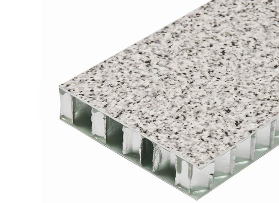 High Strength Non-Toxic Marble Fireproof Aluminum Architectural Panels  Polyester Coating