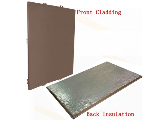 Insulated Curtain Wall Aluminum Architectural Panels for Building