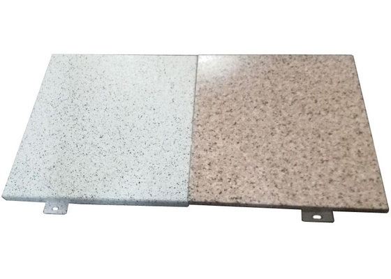 Fabricated Aluminum Architectural Panels Granite / Marble Colors
