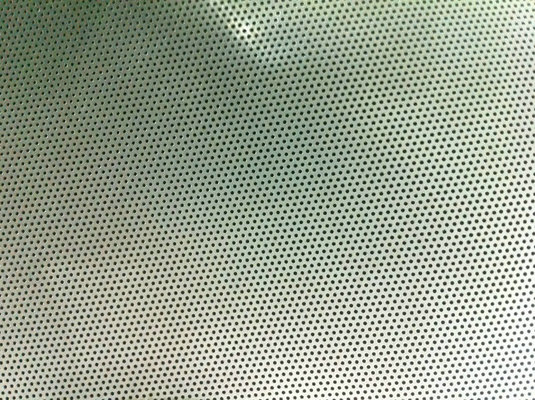 black Perforated metal Mesh Cloth , Perforated Decoration metal sheets